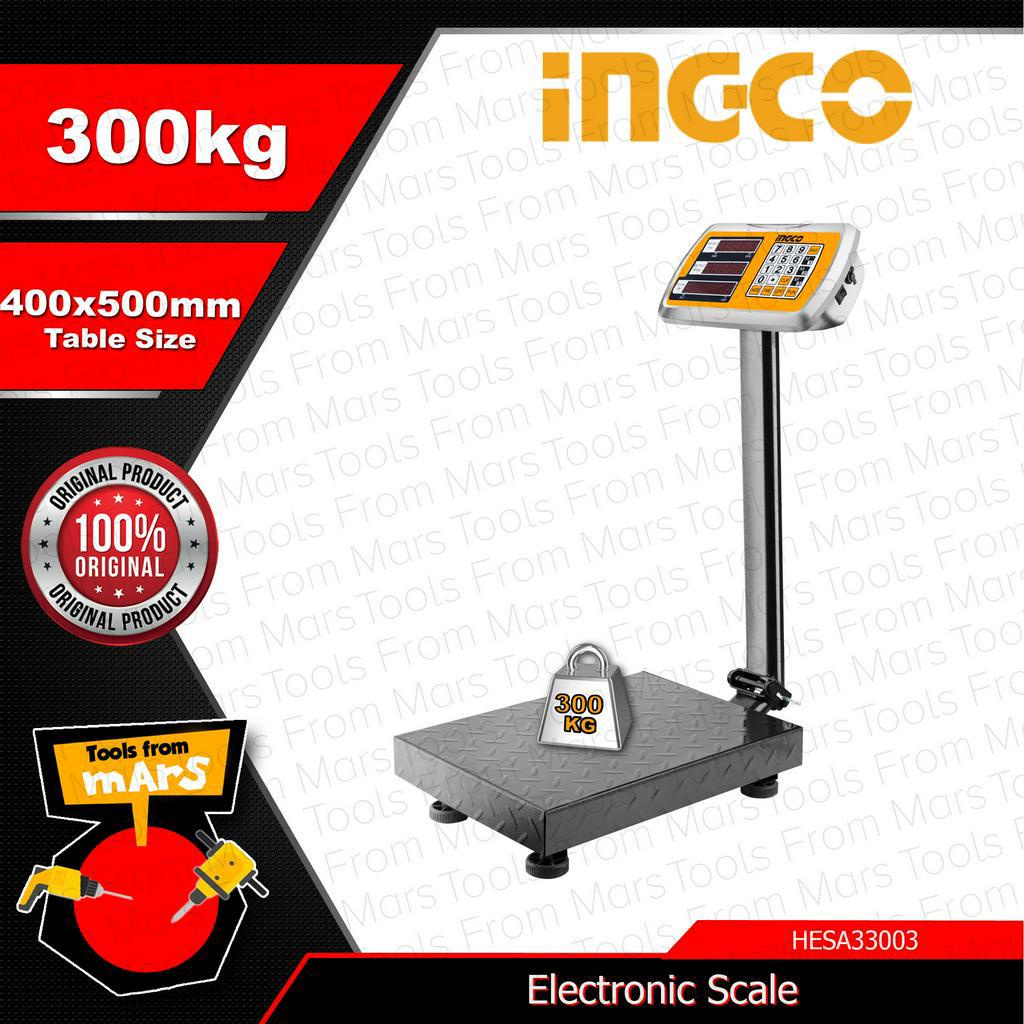 INGCO 300KG Capacity Electronic Scale HESA33003 TFM IPT | Shopee ...