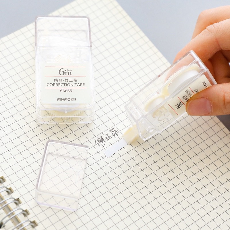 LSY Quick Dry Correction Tape Simple Style Roller White | Shopee ...