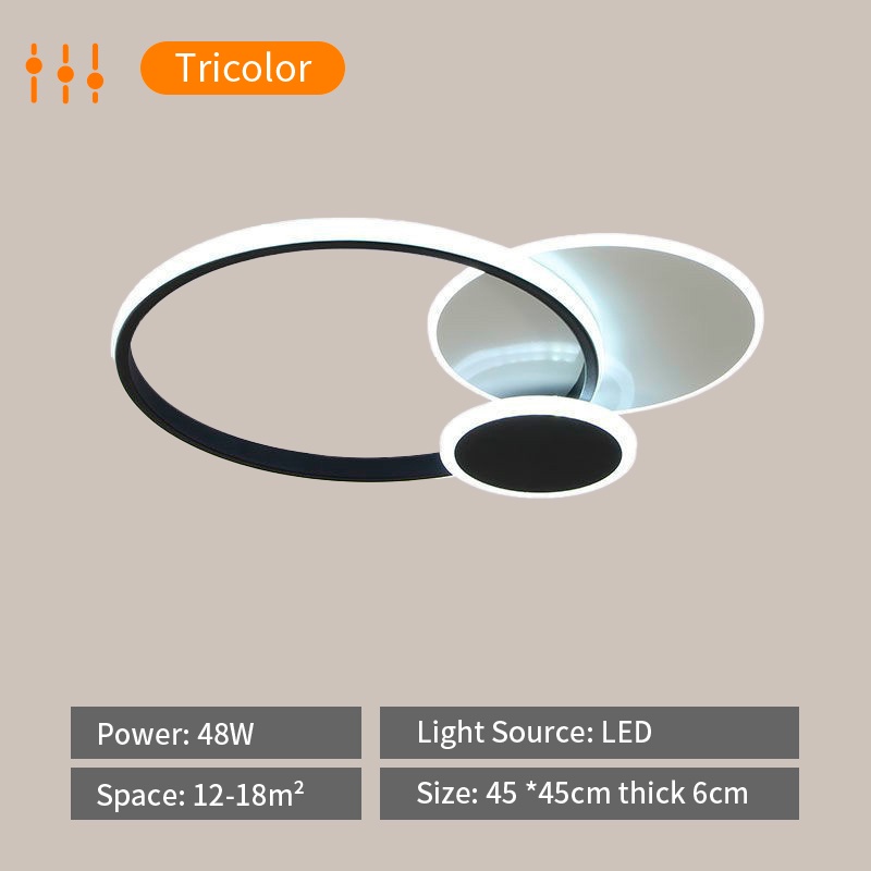 【Comes with remote】Bedroom Light Nordic Lights Ceiling Light Modern Led ...