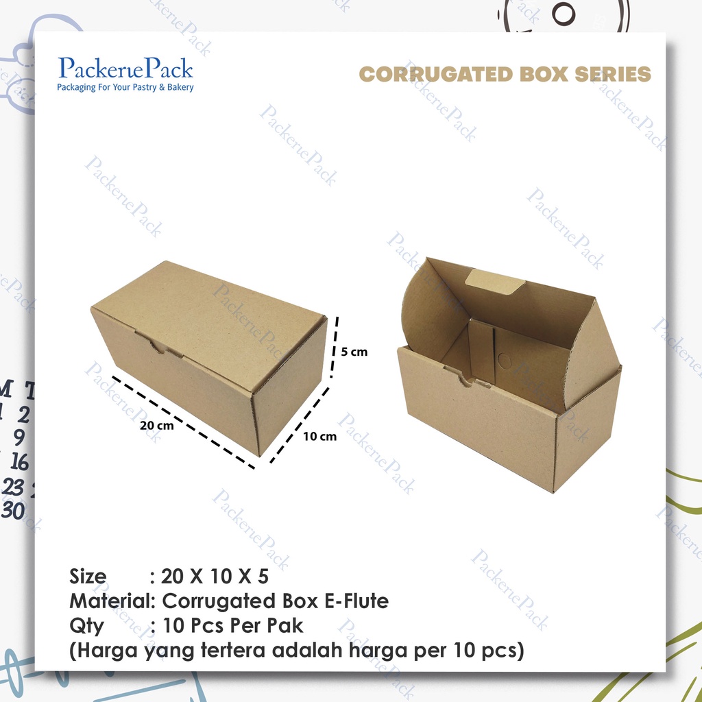 (10 PCS) UK CAKE BOX CARTON CARDBOARD 10 x 20 x 5 | Shopee Philippines