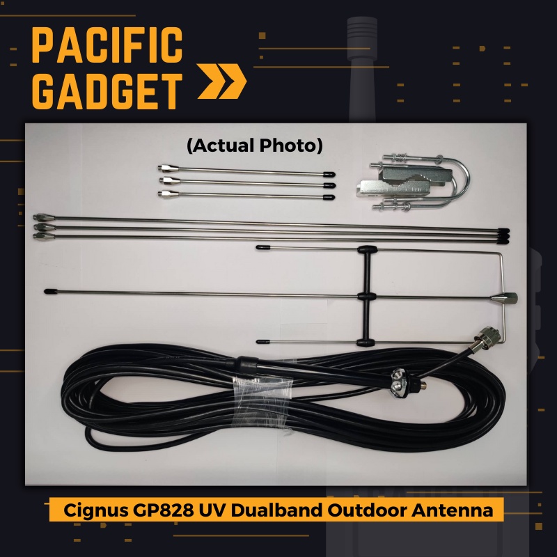 Cignus GP828 UV Dualband Outdoor Antenna | Shopee Philippines