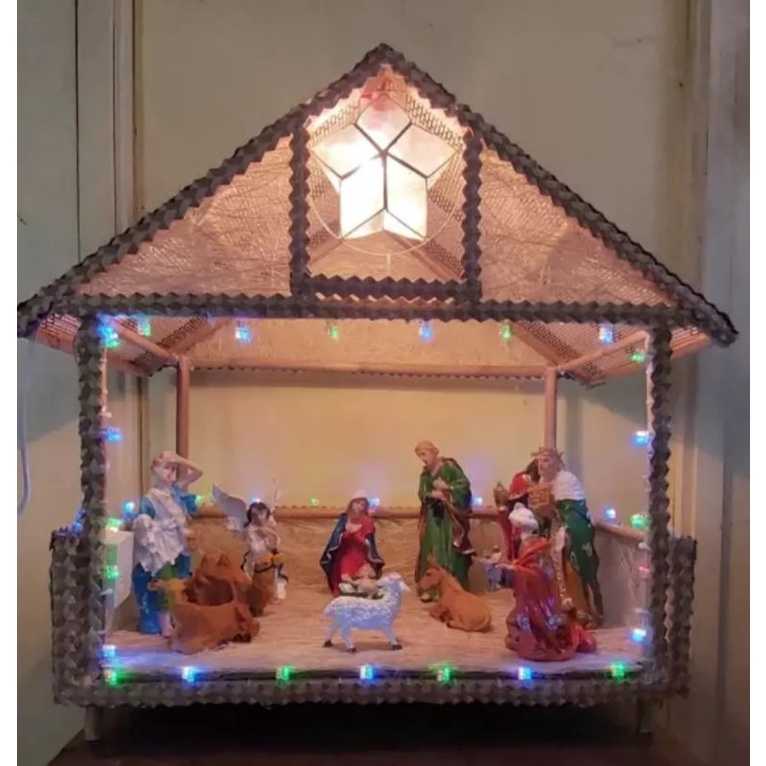 Christmas Belen Extra Large with Led lights | Shopee Philippines