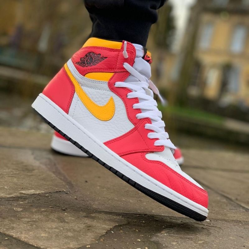 Jordan 1 Light Fusion Red (Size 10MENS) | Shopee Philippines