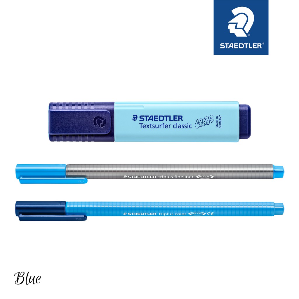 Staedtler Pastel Set - Shades of Blue (3pcs) | Shopee Philippines