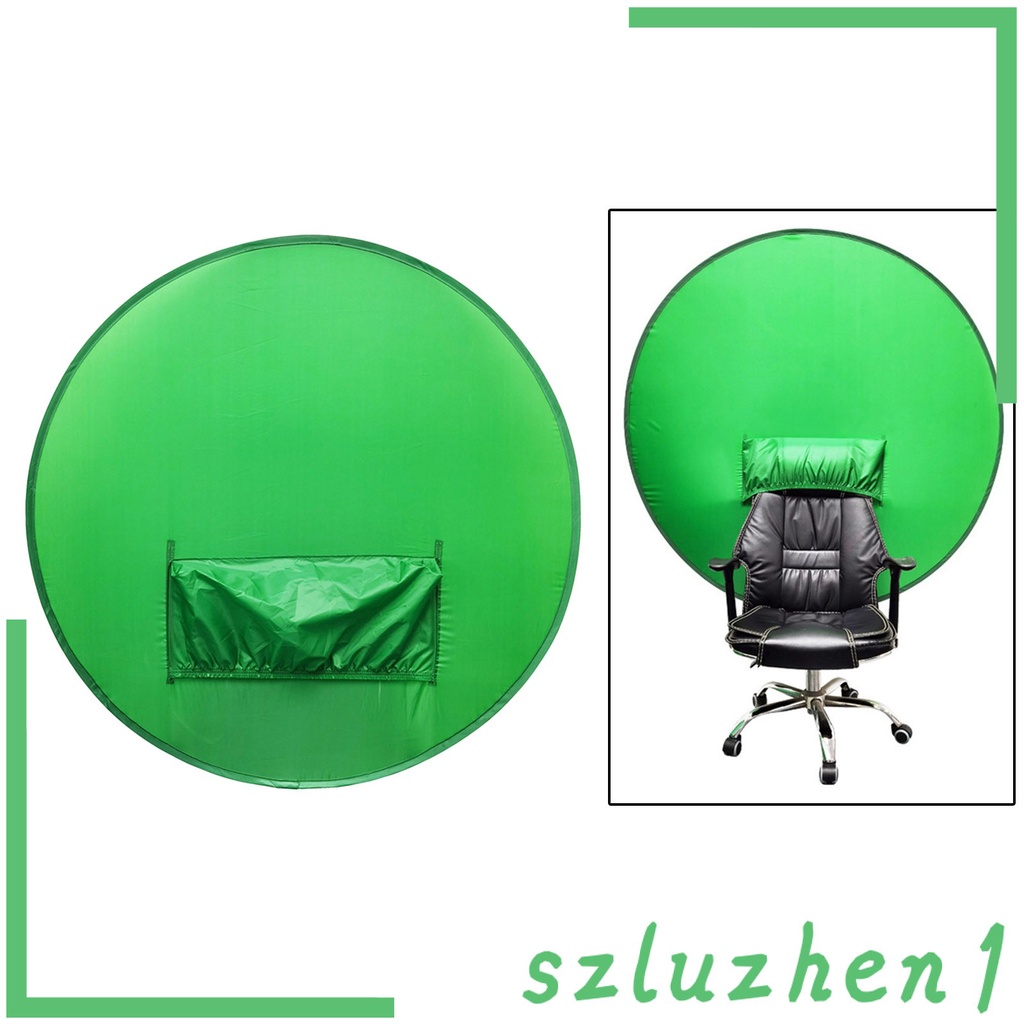 [ ech] Chroma Key Portable Round Green/Blue colour Background Screen ...