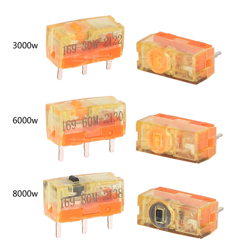 WIN TTC Mouse Micro Switch Three Feet Gold Contact Dustproof Shaft 30 ...