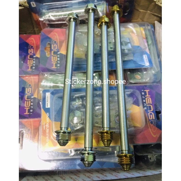 Raider 150 carb or fi axel set (SOLD IN SET) | Shopee Philippines