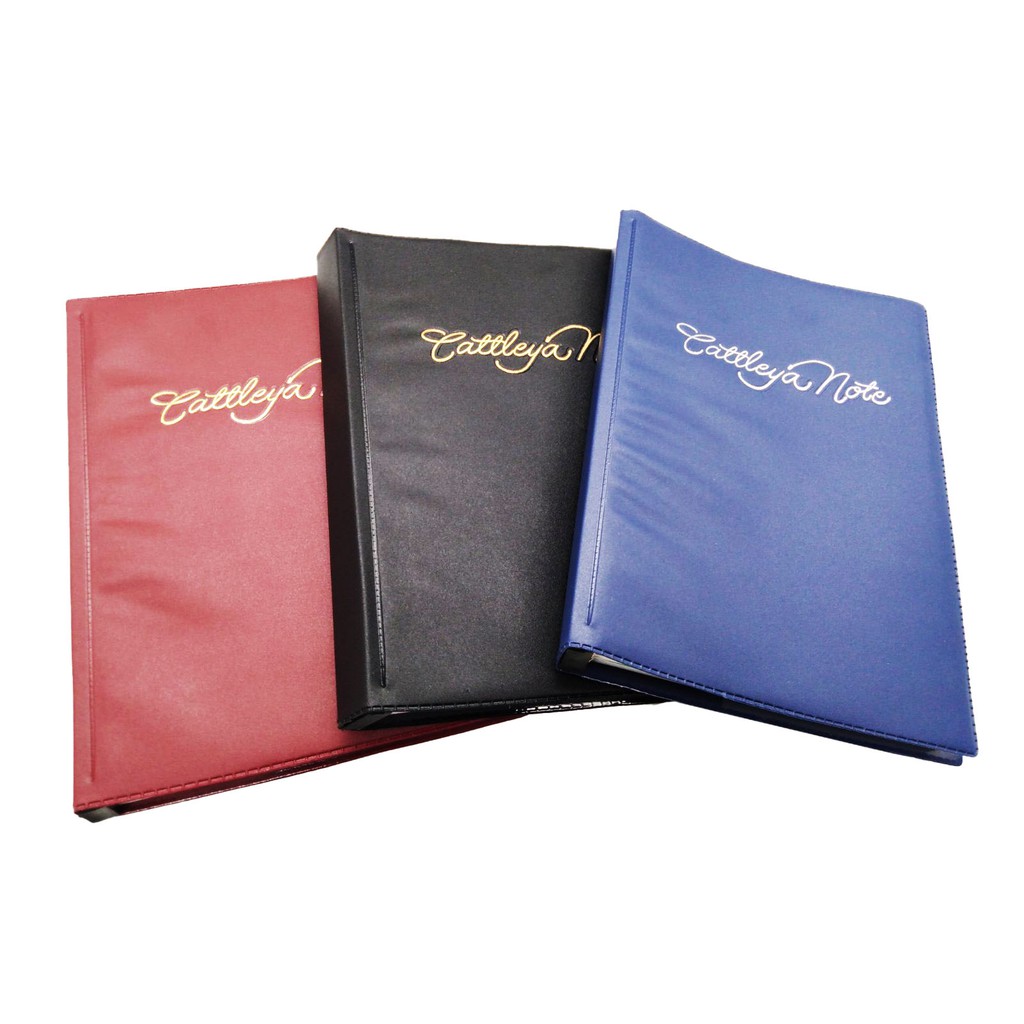 Cattleya Binder Filler Notebook(Size 6" x 9") Random Color | Shopee ...