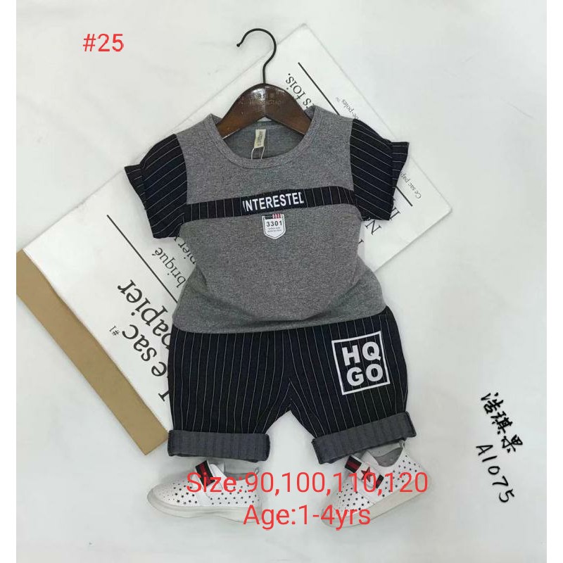 Fashion Korean Terno For Boy's | Shopee Philippines