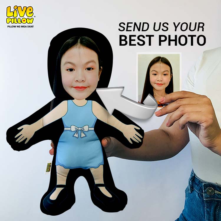 LIVEPILLOW Mini Me Customized Human Doll FEMALE Caricature 43x29 cm ...