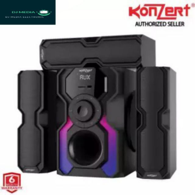 Konzert KX 400+ Bluetooth Multimedia 3.1CH Speaker System 4000W ...