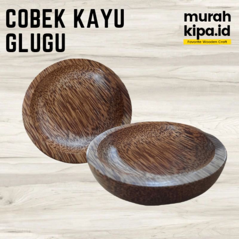 KAYU 10cm mini Wooden Mortar/Glugu mini Wooden Mortar/Sambal Mortar ...