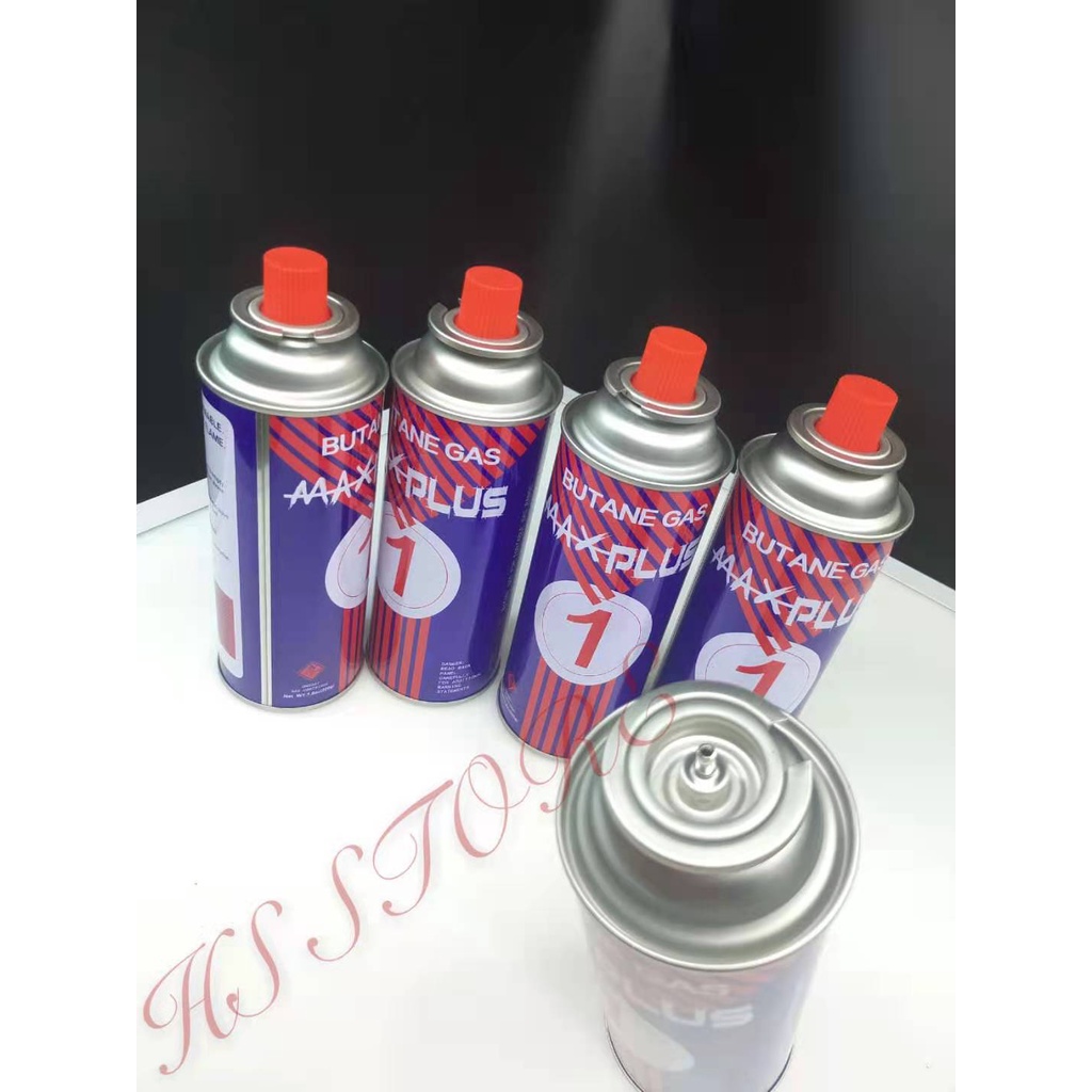 No.2 MAX PLUS butane gas for portable gas stove Wt.220g | Shopee ...