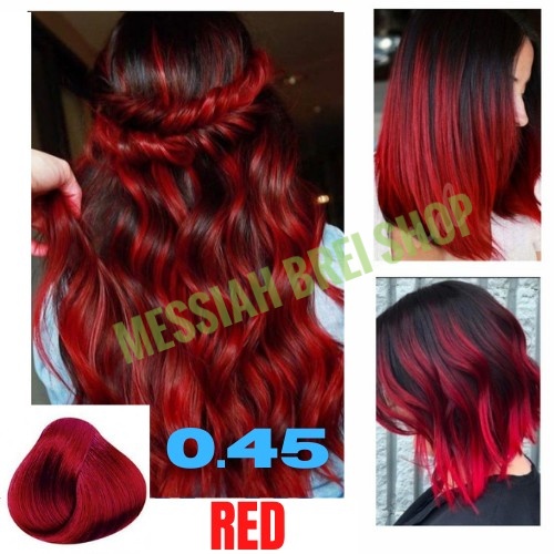 BREMOD 0.45 RED HAIR COLOR SET WITH OXIDIZER/DEVELOPING CREAM | Shopee ...