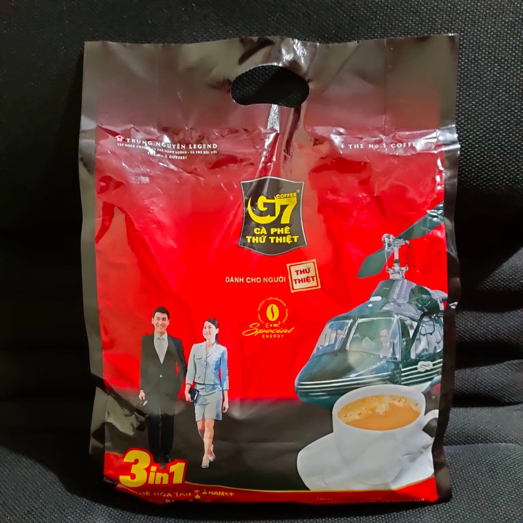 SUPER SALE!! Trung Nguyen Instant Coffee G7 3-in-1 Vietnam / 50sachet ...