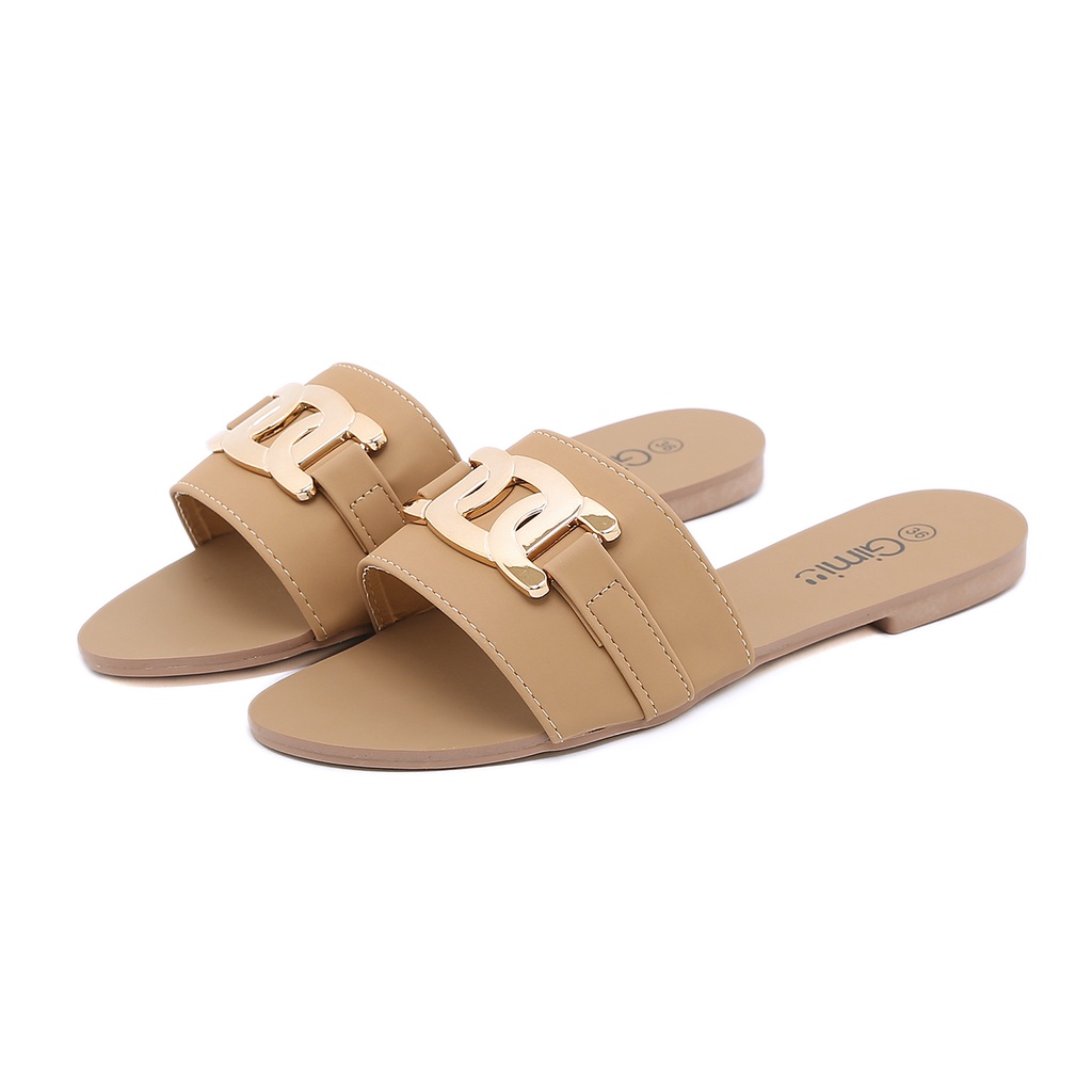 sandals women Ladies casual Korean version of the trend flat sandals ...