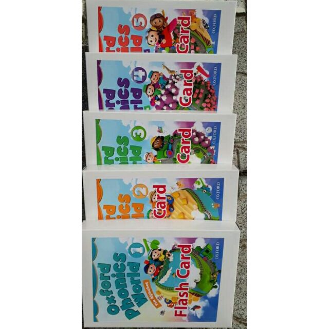 Oxford Phonics World Flashcard Set (size a5 - 2-sided printing ...