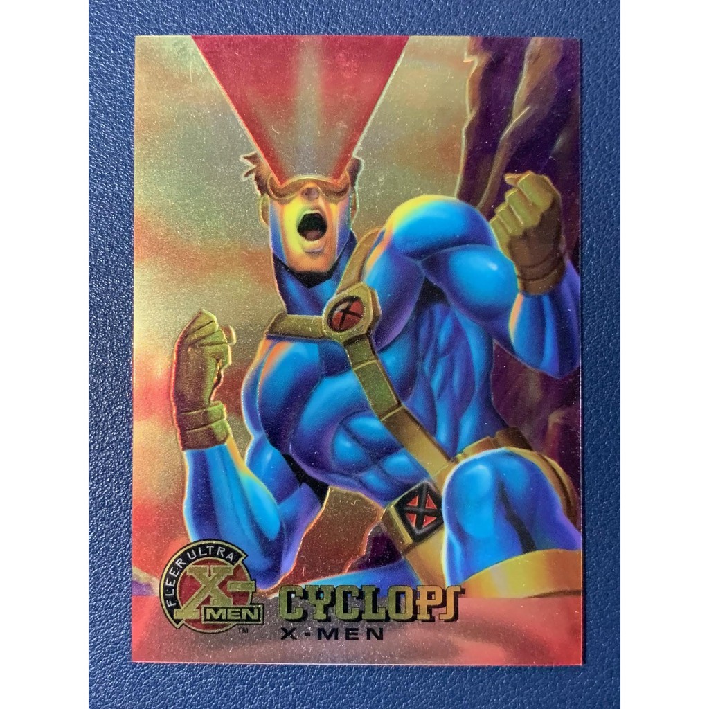 1995 Fleer Ultra X-Men Chromium Cards - Cyclops Corsair | Shopee ...