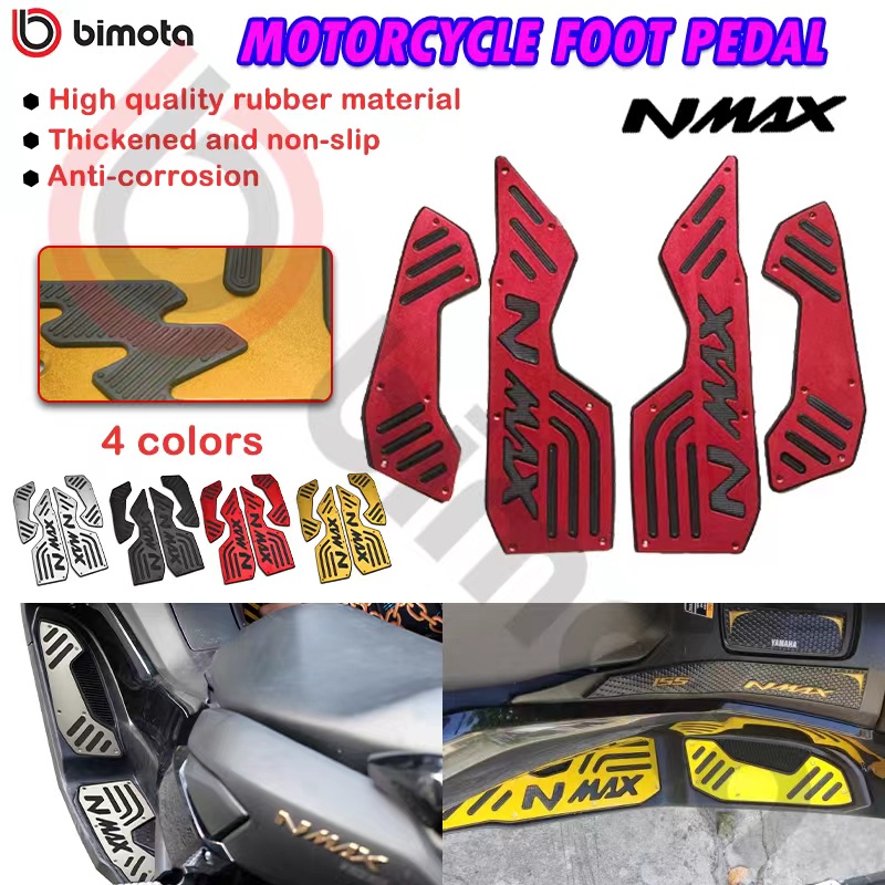 NMAX 155 2020 V2/V2.1 Matting Footboard With Complete Bolts And Nuts 1 ...