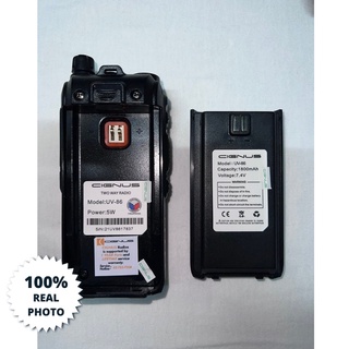 PROMO BUY 1 TAKE 1 Cignus UV86 Dualband with FM RADIO portable two way ...