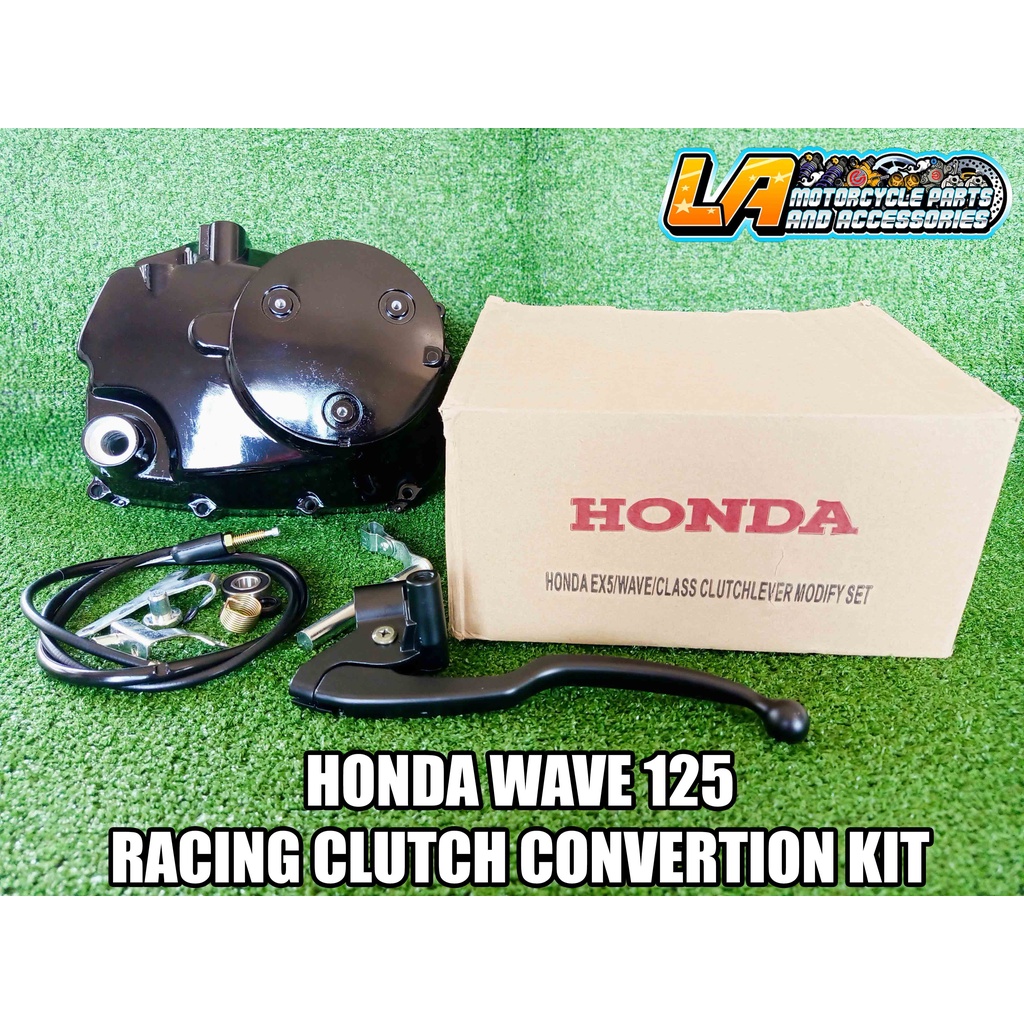 HONDA WAVE 125 CLUTCH CONVERSION KIT GENUINE PARTS (BLACK) | Shopee ...