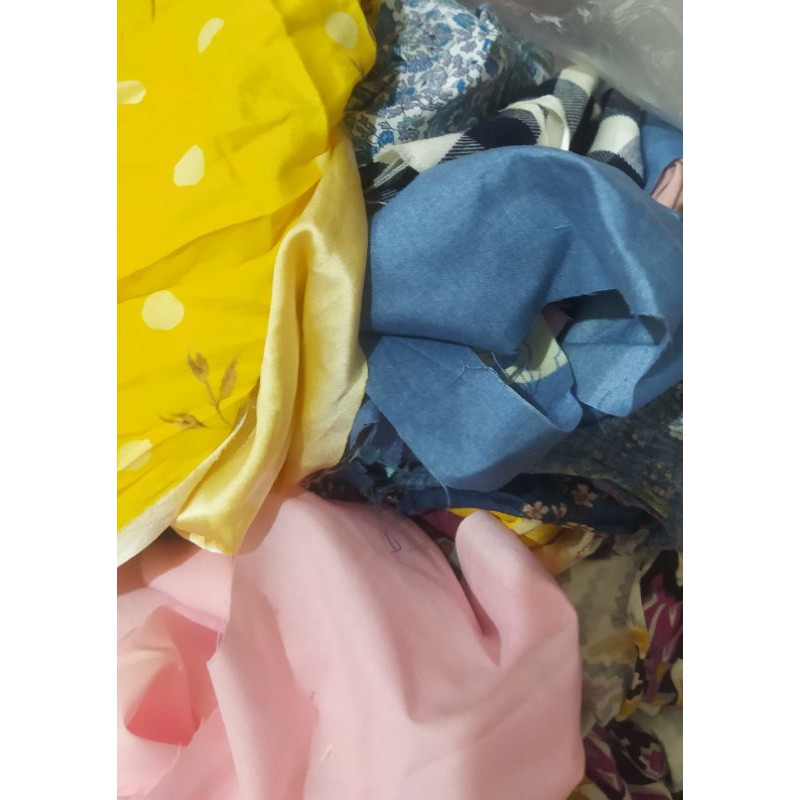 Retaso/endcuts/pinagtabasan for small projects ( scrunchies,mask and ...