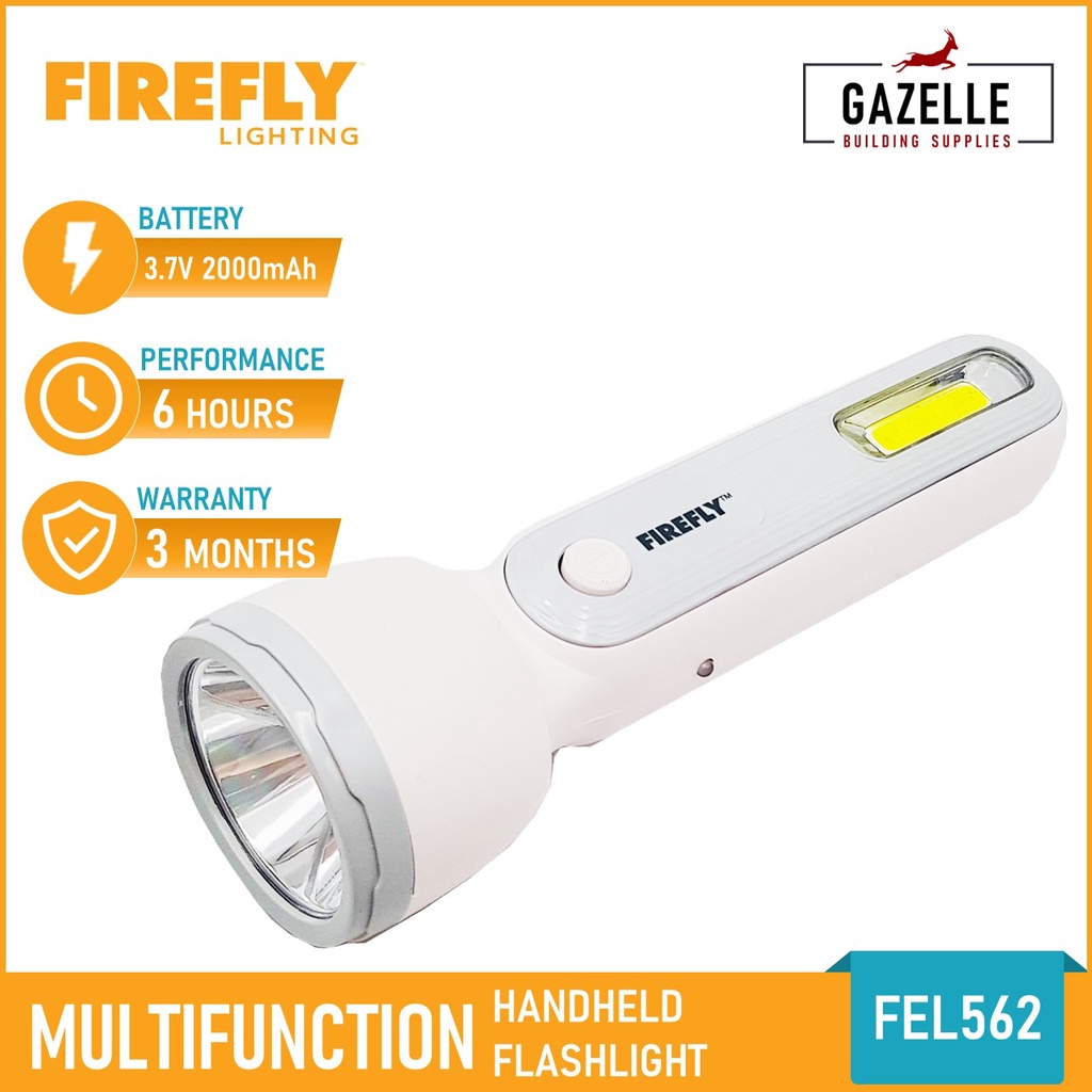 Firefly LED Multifunction Handheld Flashlight - FEL562 Torch Light ...