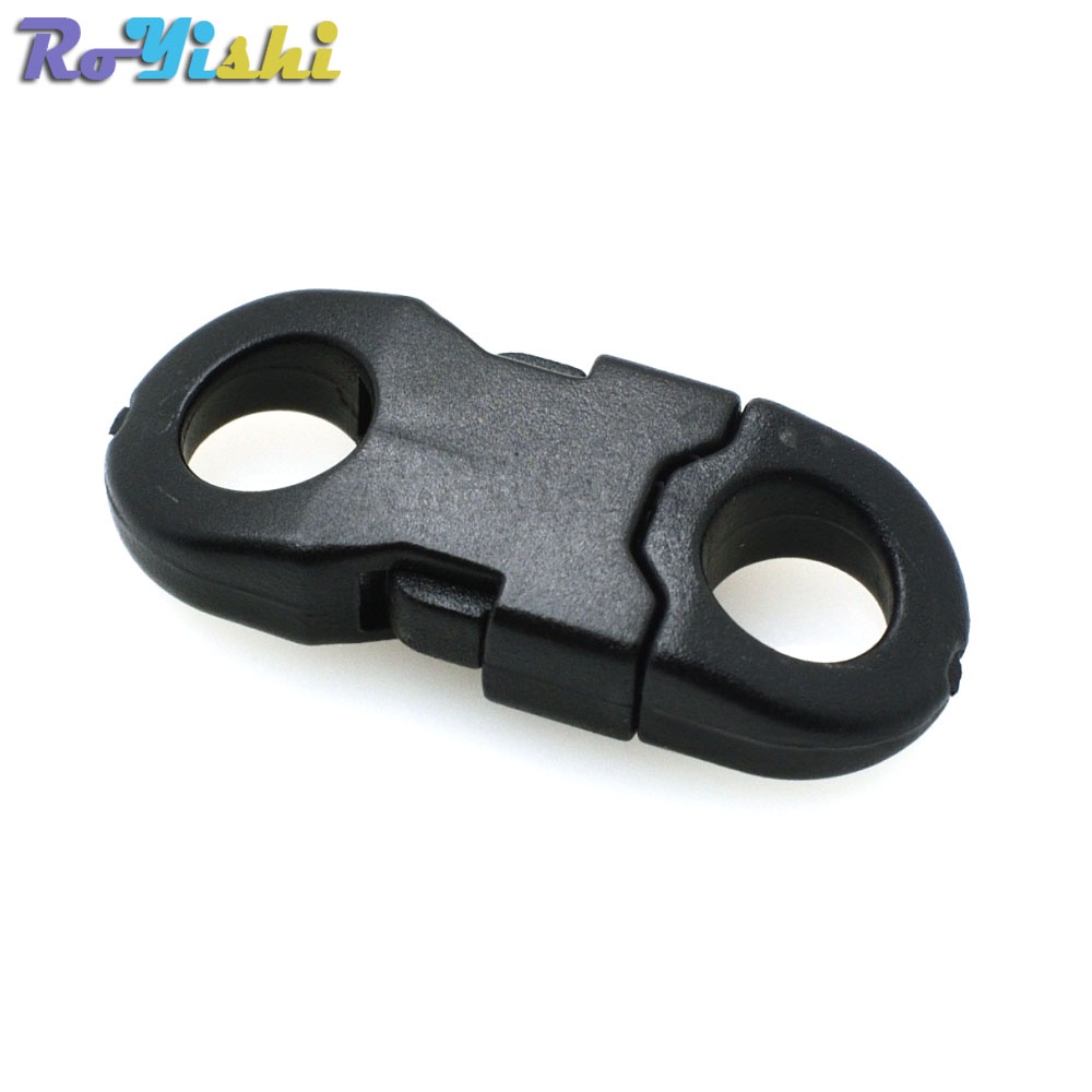 50pcs/pack 5.5mm Plastic Safety Clasp Straight Side Release Buckle For ...