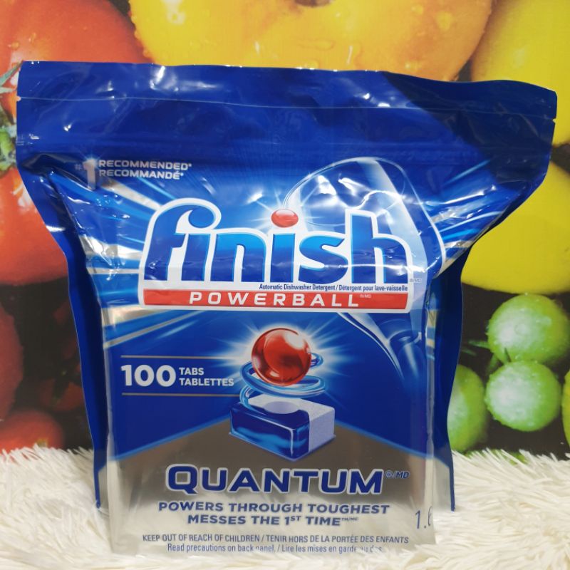 Finish Powerball Quantum Automatic Dishwasher Detergent 100Tablets/1 ...