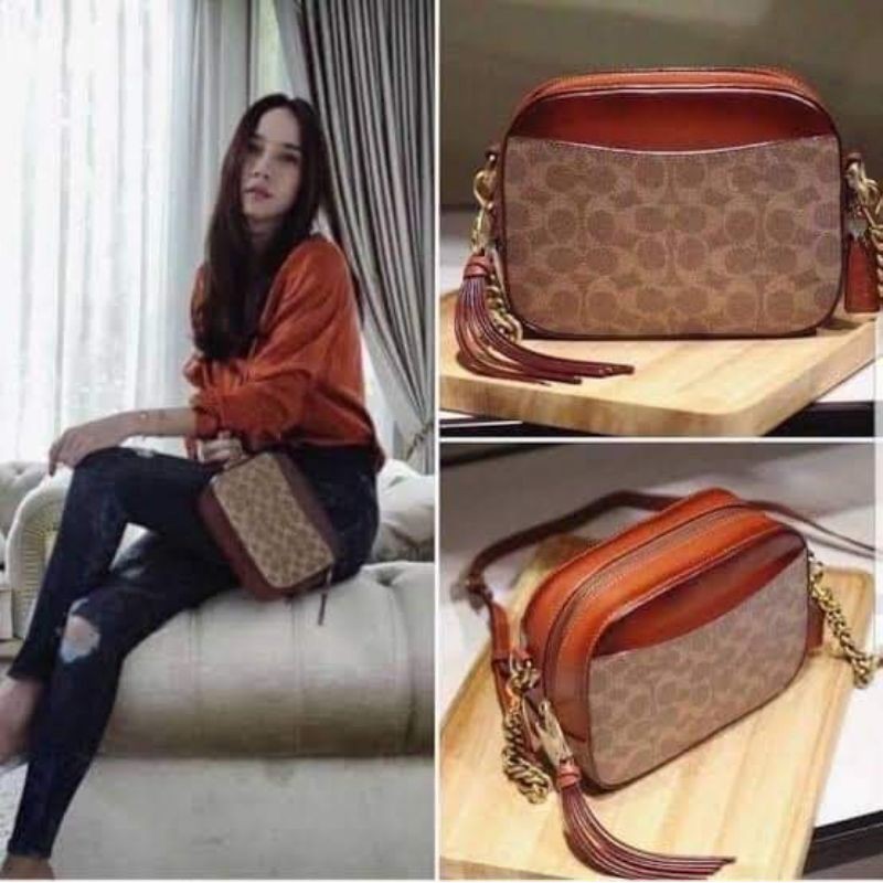 OEM Coach amera Bag In Signature Canvas | Shopee Philippines