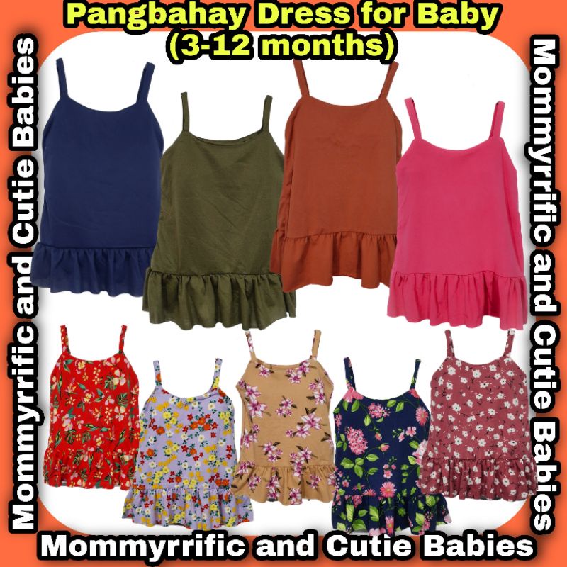 Pangbahay Dress for Baby (0-12 months) | Shopee Philippines