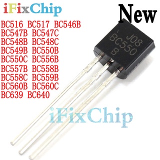 50pcs BC516 BC517 BC546B BC547B BC547C BC548B BC548C BC549B BC550B BC550C BC556B BC557B BC558B ...