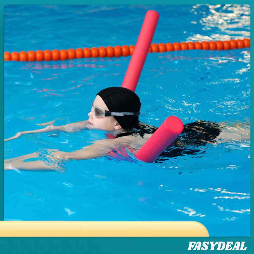 FASYDEAL Swimming Pool Noodle Floater Hollow Flexible Water Float Aids ...