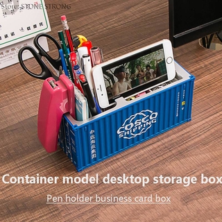 Pen Container Multi-functional Desktop stationery Plastic Creative ...