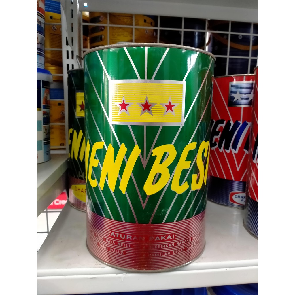 MENIE STAR GALLON ANTI-RUST PAINT IRON/MENI IRON PUTTY/ 5 KG | Shopee ...