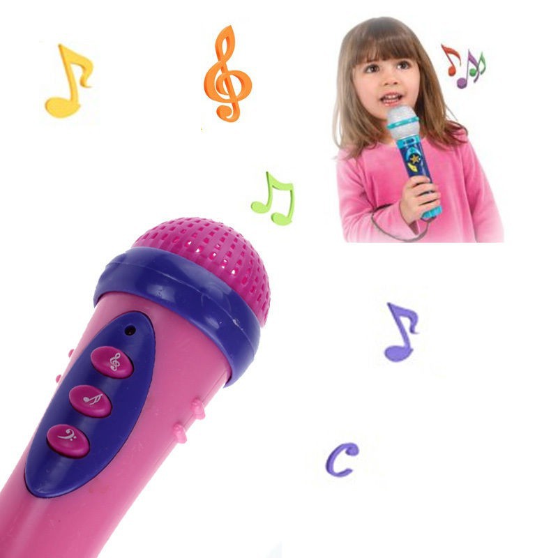 Microphone Mic Karaoke Singing Kids Funny Music Toy | Shopee Philippines