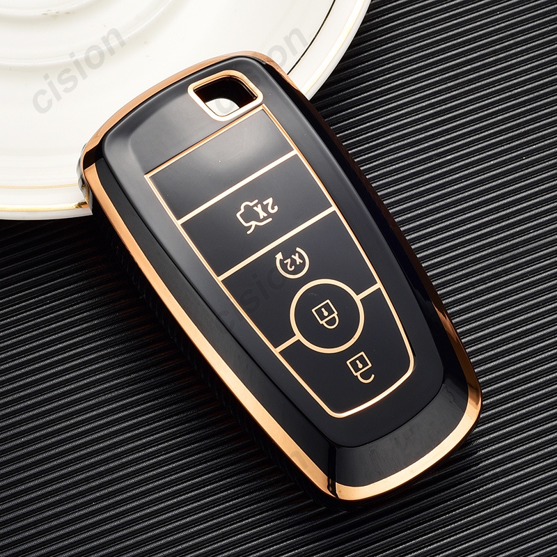 TPU Car Remote Key Case Cover For Ford Range Wilktrack Everest Ecosport ...