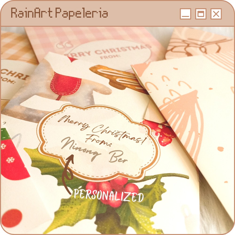 Personalized Ampao | Angpao | Christmas Angpao Envelope | Holidays ...