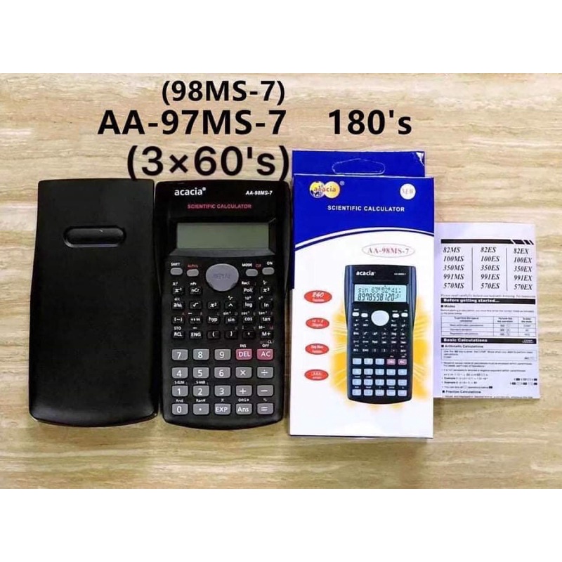 ( ON HAND )ACACIA BRAND SCIENTIFIC CALCULATOR FOR STUDENTS AND OFFICE ...