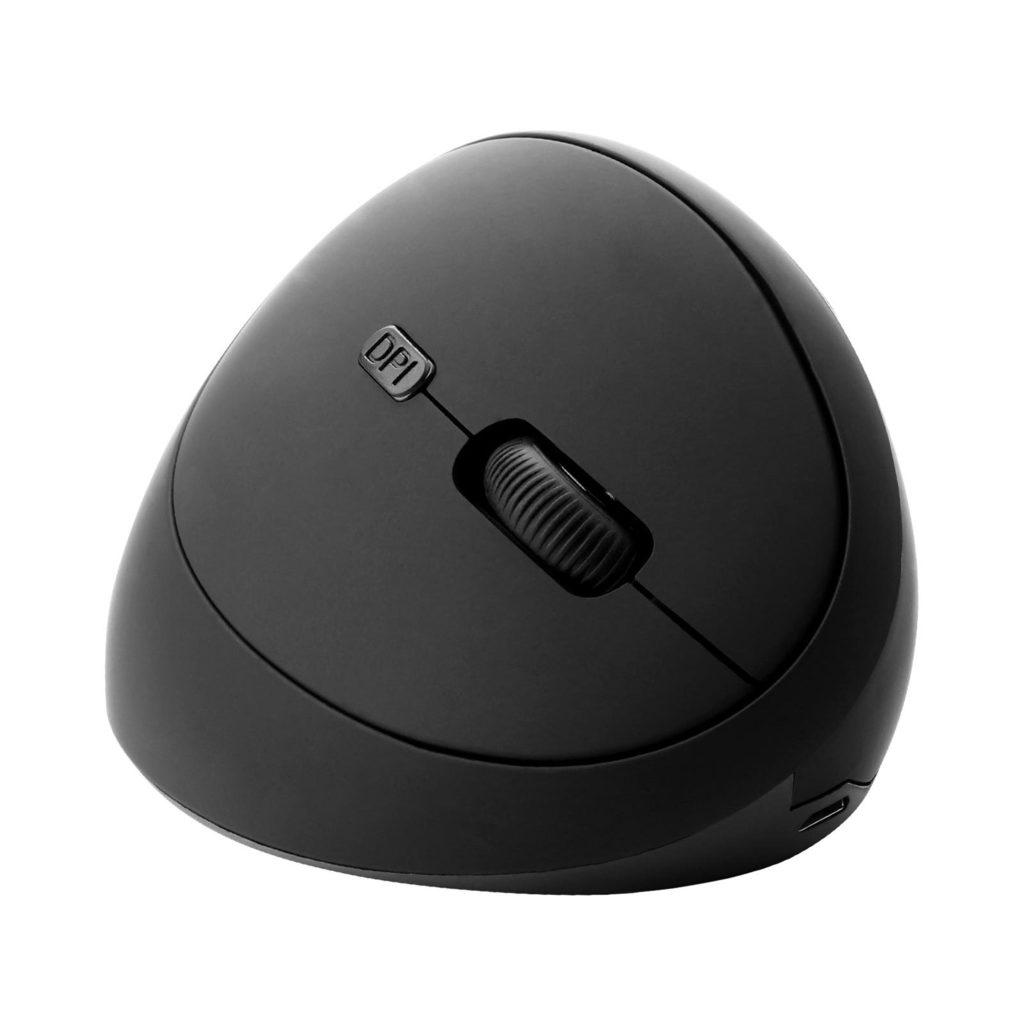 [ELE] 2.4GHz Wireless Mouse For Laptop Rechargeable Ergonomic Vertical ...