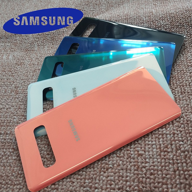 Samsung Galaxy S10 S10 Plus S10E Back Battery Cover Door Glass Rear ...