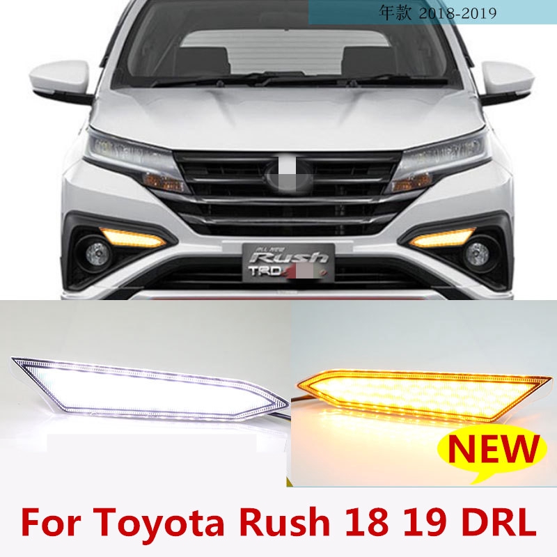 LED DRL Day Time Running Light for Toyota Rush 2018 2019 2020+ Acc ...