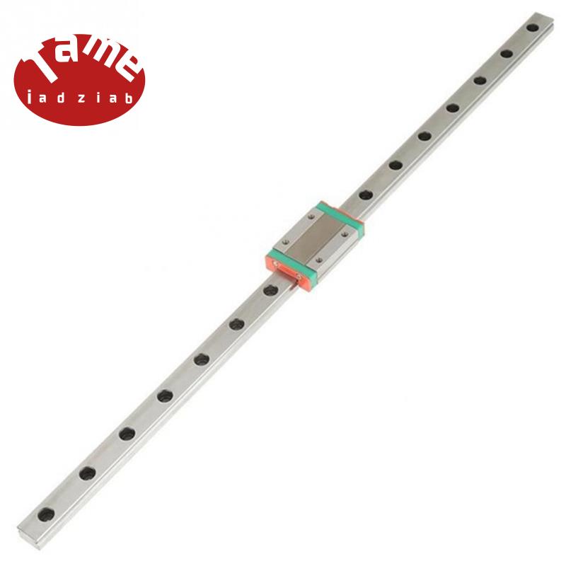 1Pcs 9mm Linear Guide Miniature Rail MGN9 400mm Linear Rail and 1 Pcs ...