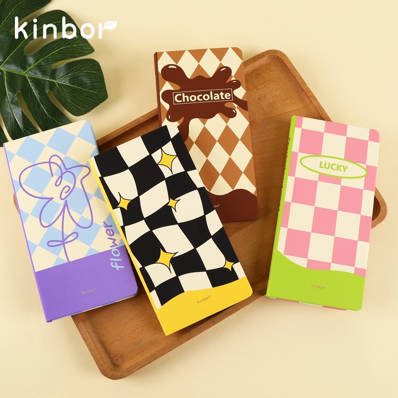 Kinbor Mini Weekly Planner Notebook Grid Page Small Notepad Diary Plan ...