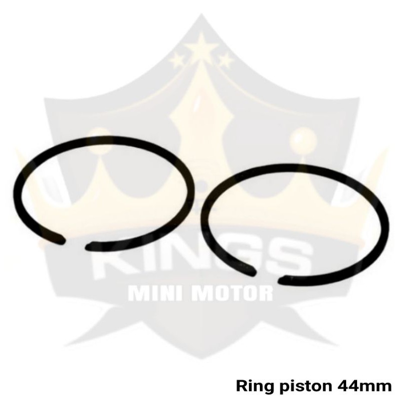 MESIN Mini Motorcycle piston Ring/Grass Engine 50cc 44mm | Shopee ...