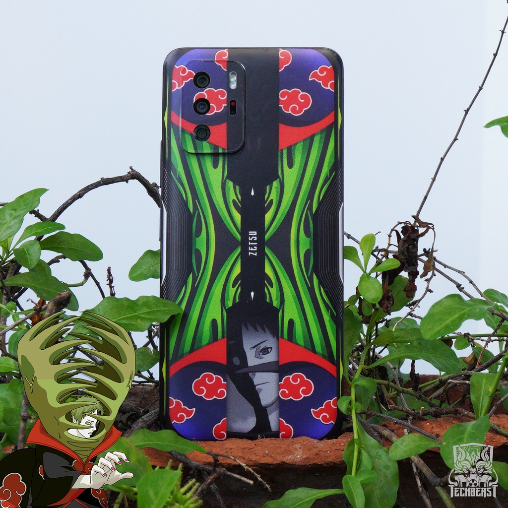 3M Akatsuki Naruto Gaming Skin Vinyl Wrap Universal Techbeast ( MESSAGE ...