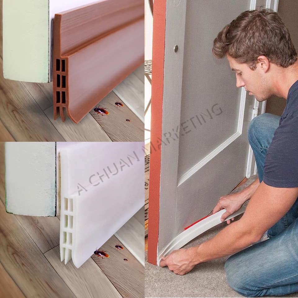 45mm*1mm Door and Window Bottom Self-adhesive Sealing Strip Tape,Window ...