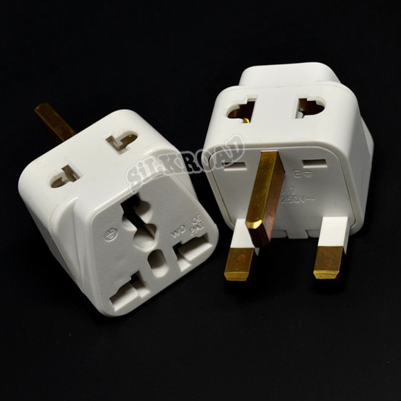3 Pin Plug, aircon, AC Power Plug Adapter, Travel Power Plug, UK ...