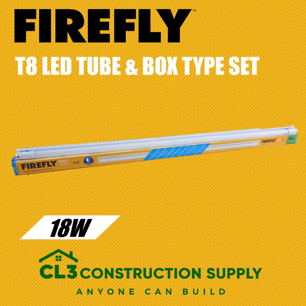 FIREFLY T8 TUBE & BOX TYPE SET (EBTS11/DL18) | Shopee Philippines