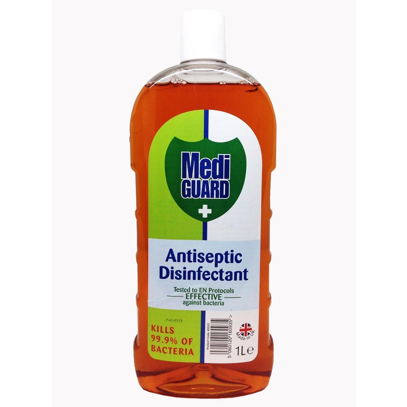 Medi Guard Antiseptic Disinfectant 1 Litre -Made in UK-AUTHENTIC ...